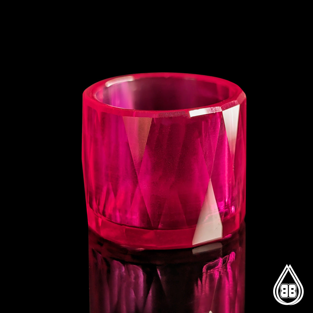 Banger Boutique Faceted Ruby Banger Inserts – Glass Art RVA