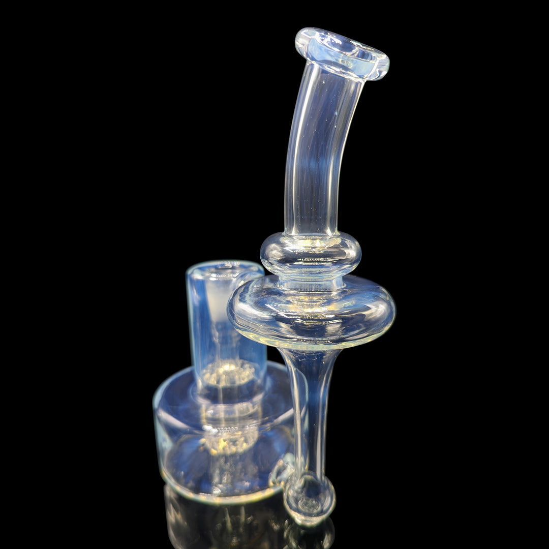 Biao T - Double Perc Recycler (Secret White) – Glass Art RVA