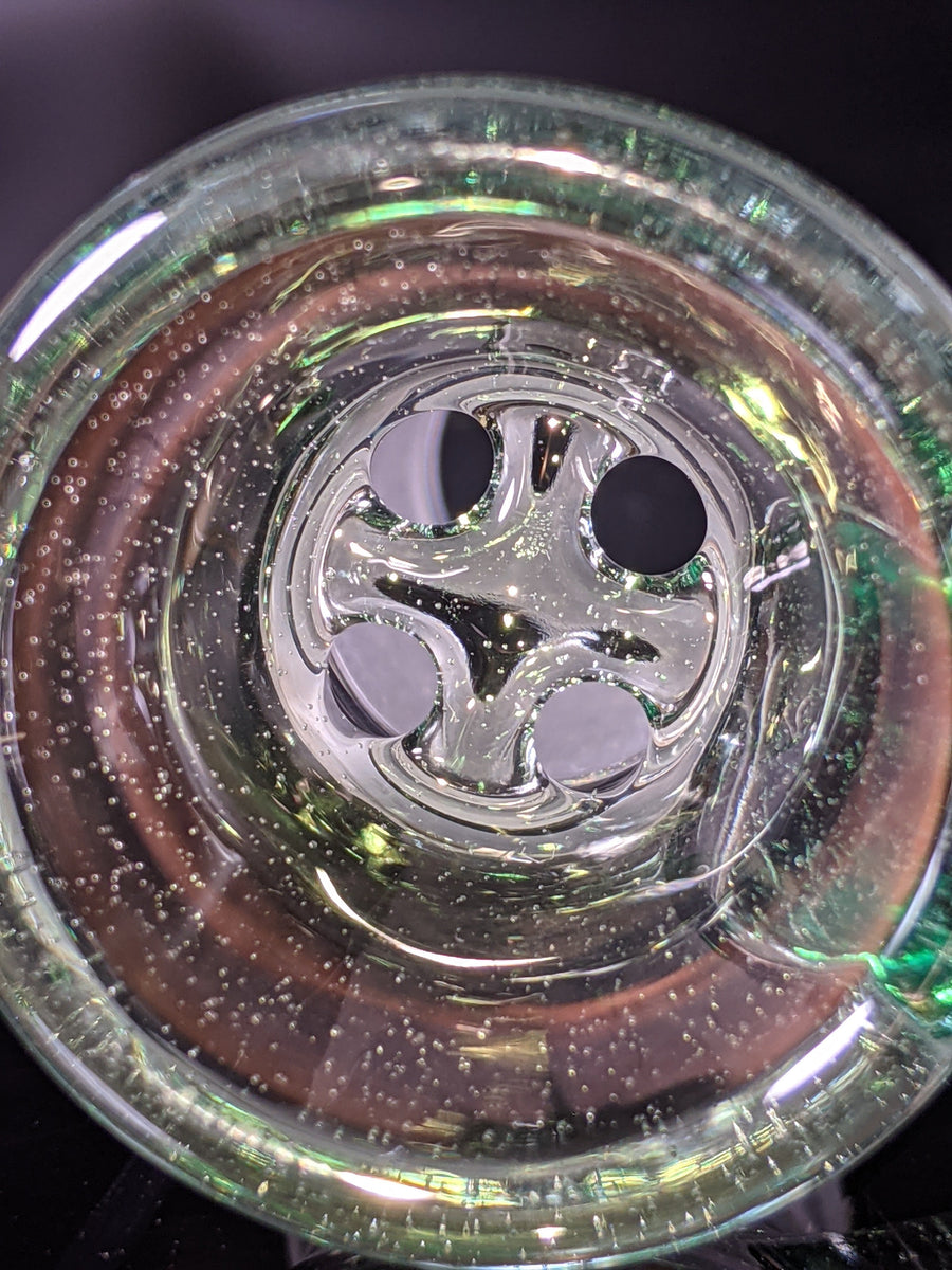 Welch Glass - 18mm Slide #18 (CFL Hydra) – Glass Art RVA