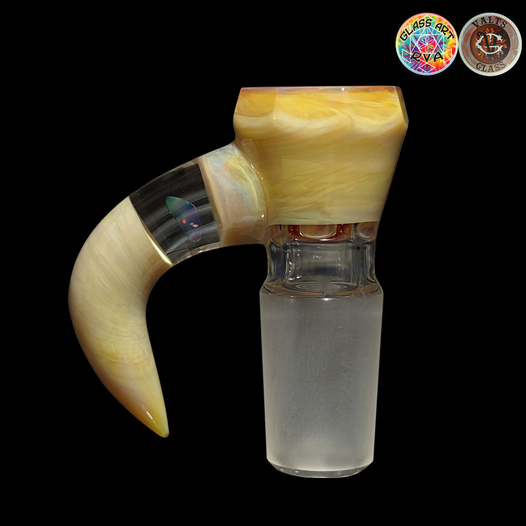 Valts Glass - Faceted Brim 18mm #3 (Wild Honey) – Glass Art RVA